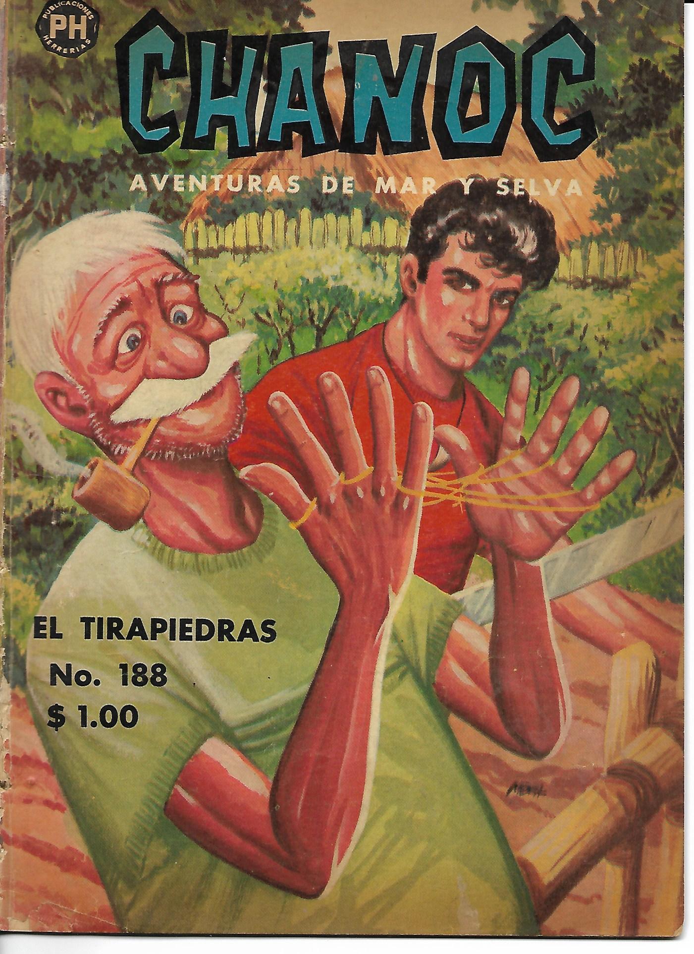 Chanoc "el Tirapiedras" #188 17 De Mayo De 1963. Impreso En Mexico - Etsy