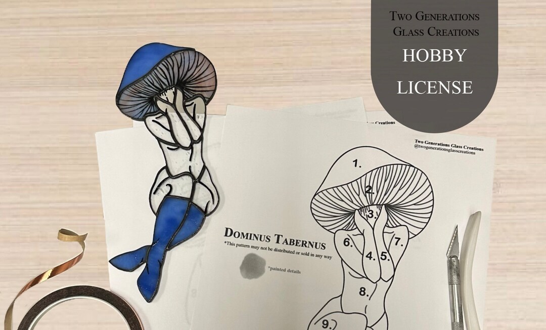 PATTERN Dominus Tabernus Stained Glass Pattern Digital Download hobby ...