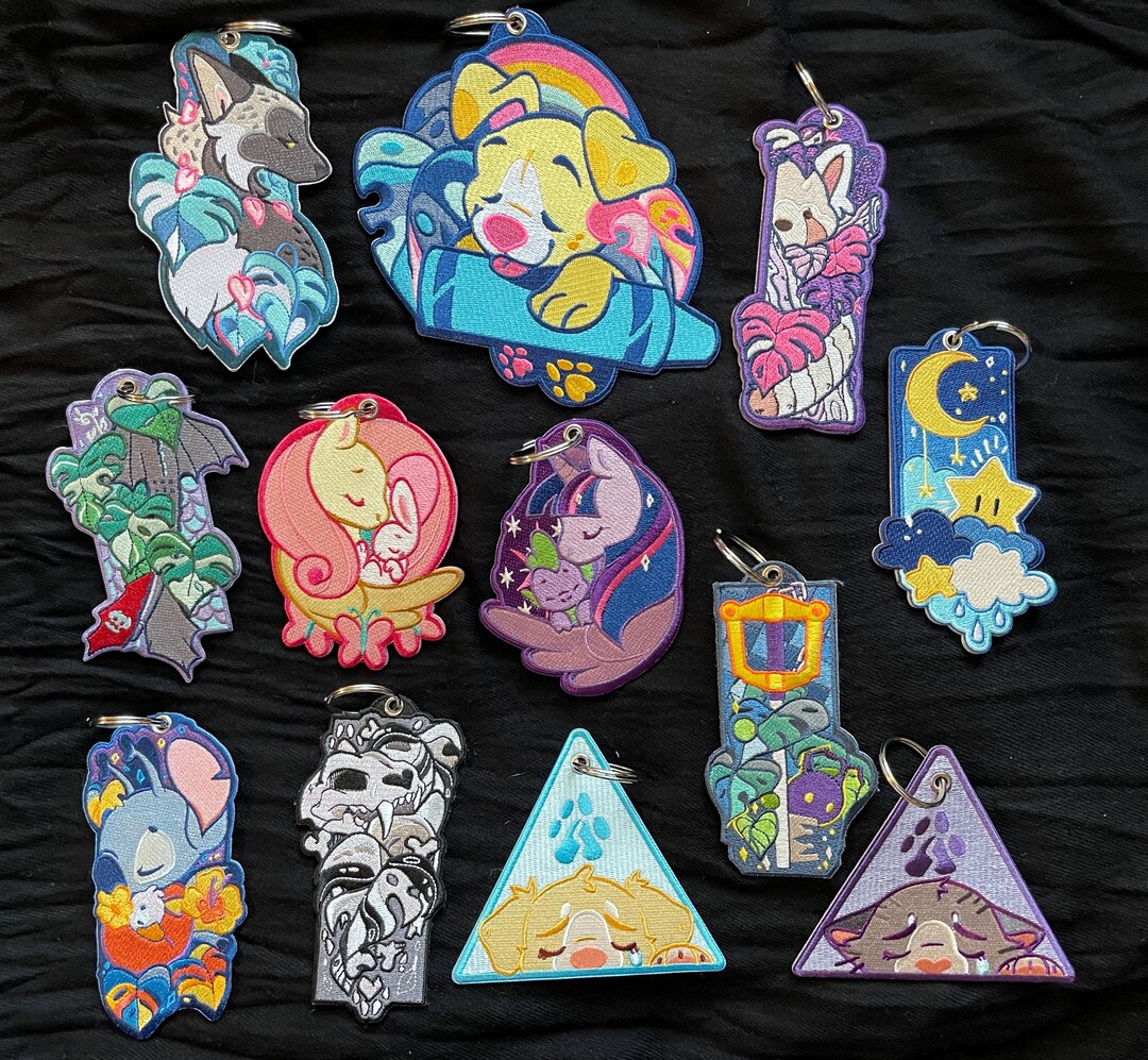 PATCH KEYCHAINS - Etsy