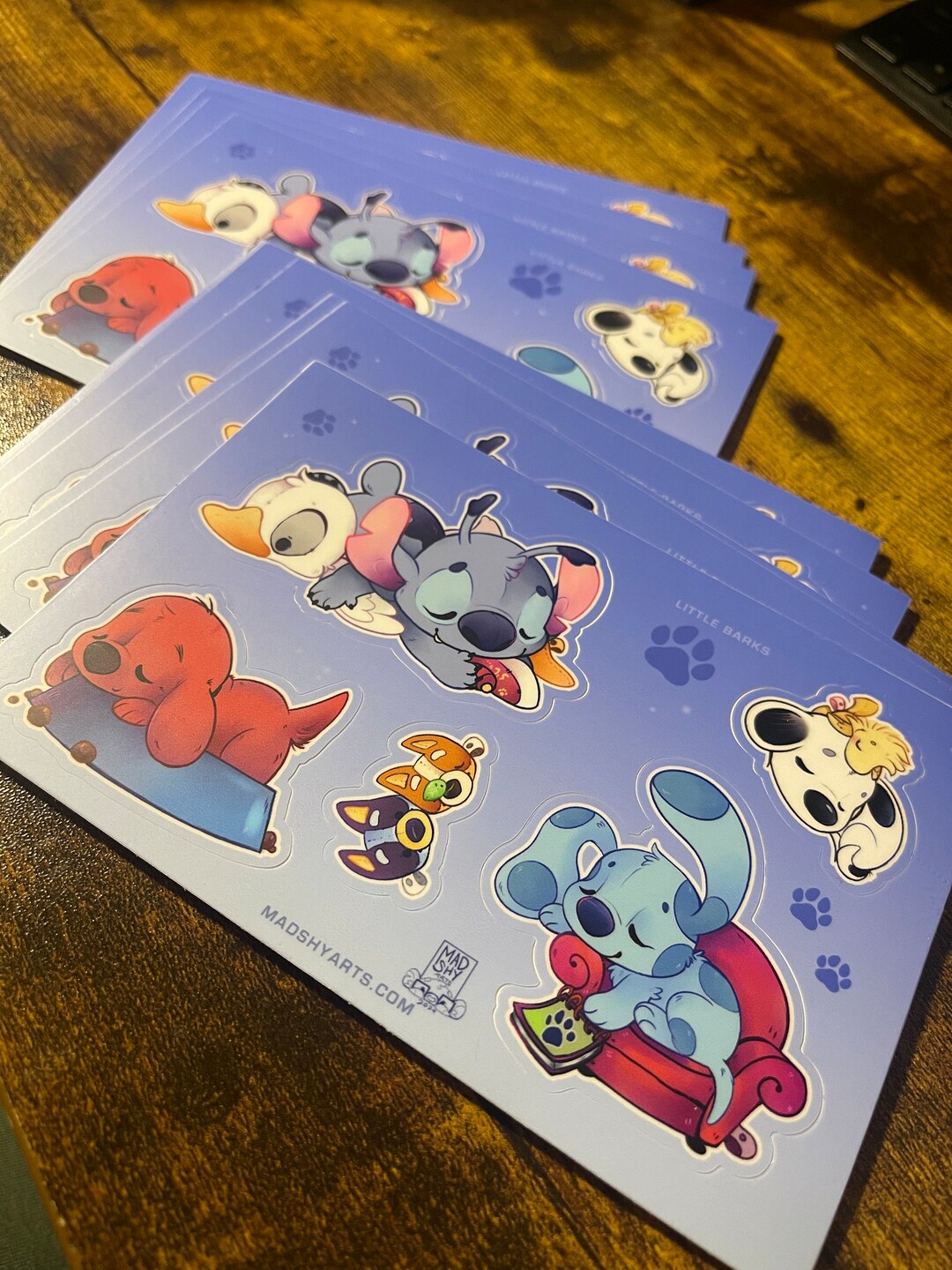 Little Barks Sticker Sheet - Etsy