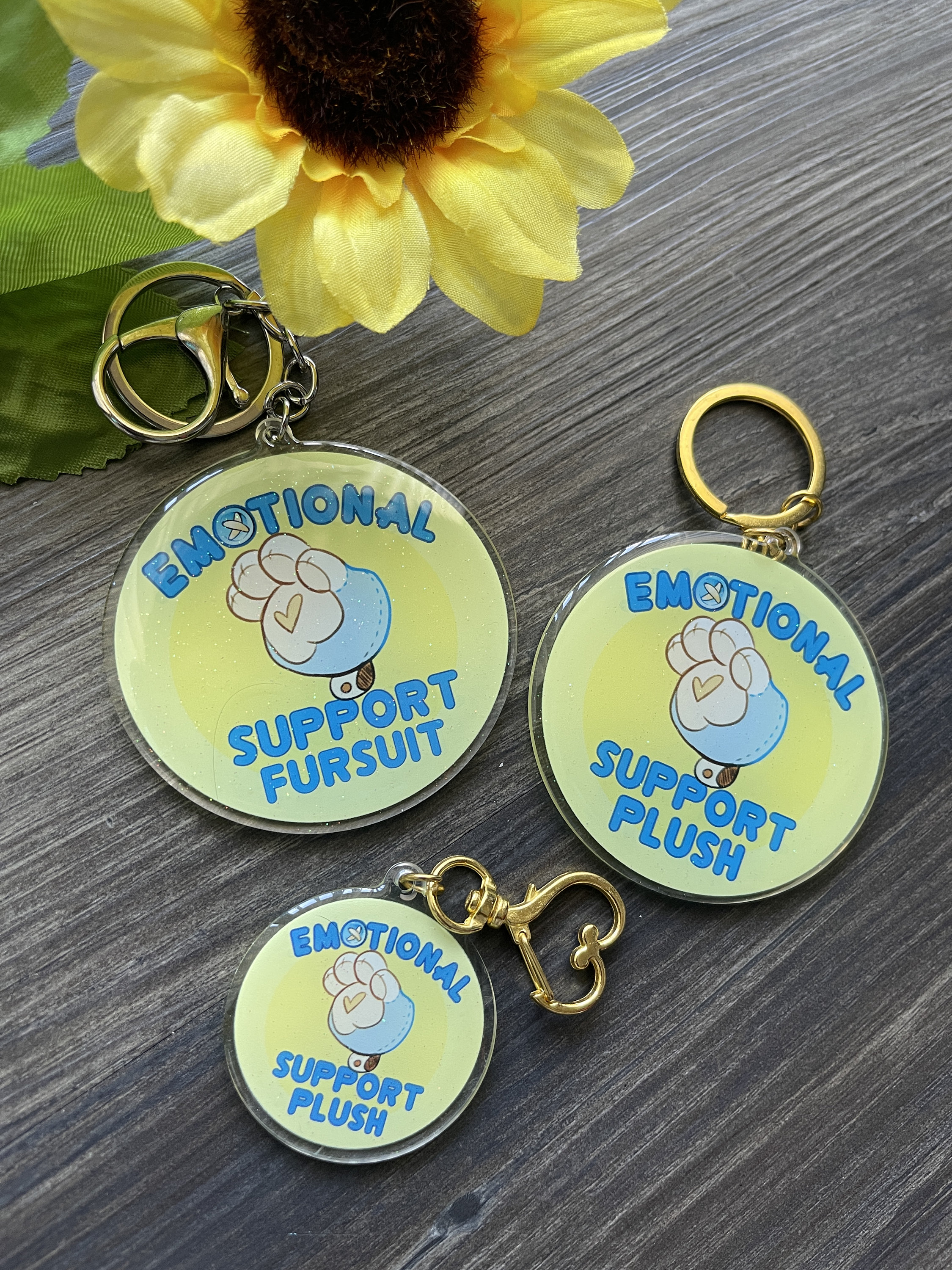 ESP Tags Emotional Support Plush - Etsy