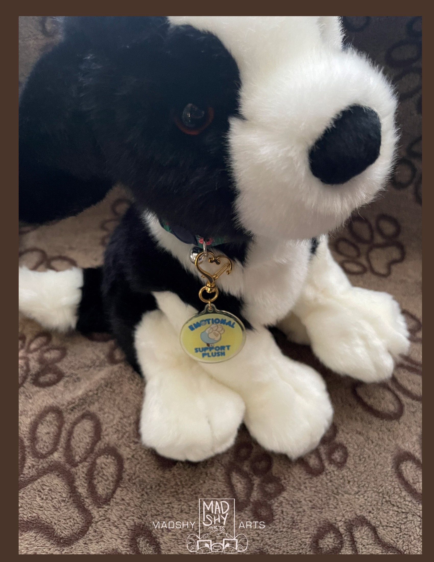 ESP Tags Emotional Support Plush - Etsy