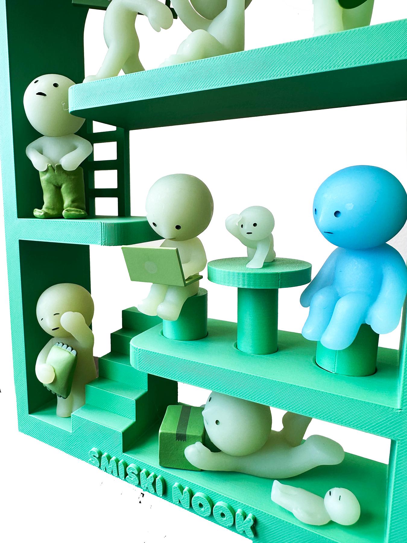 Smiski Sonny Angel Hipper Shelf - Smiski House - Smiski Display ...