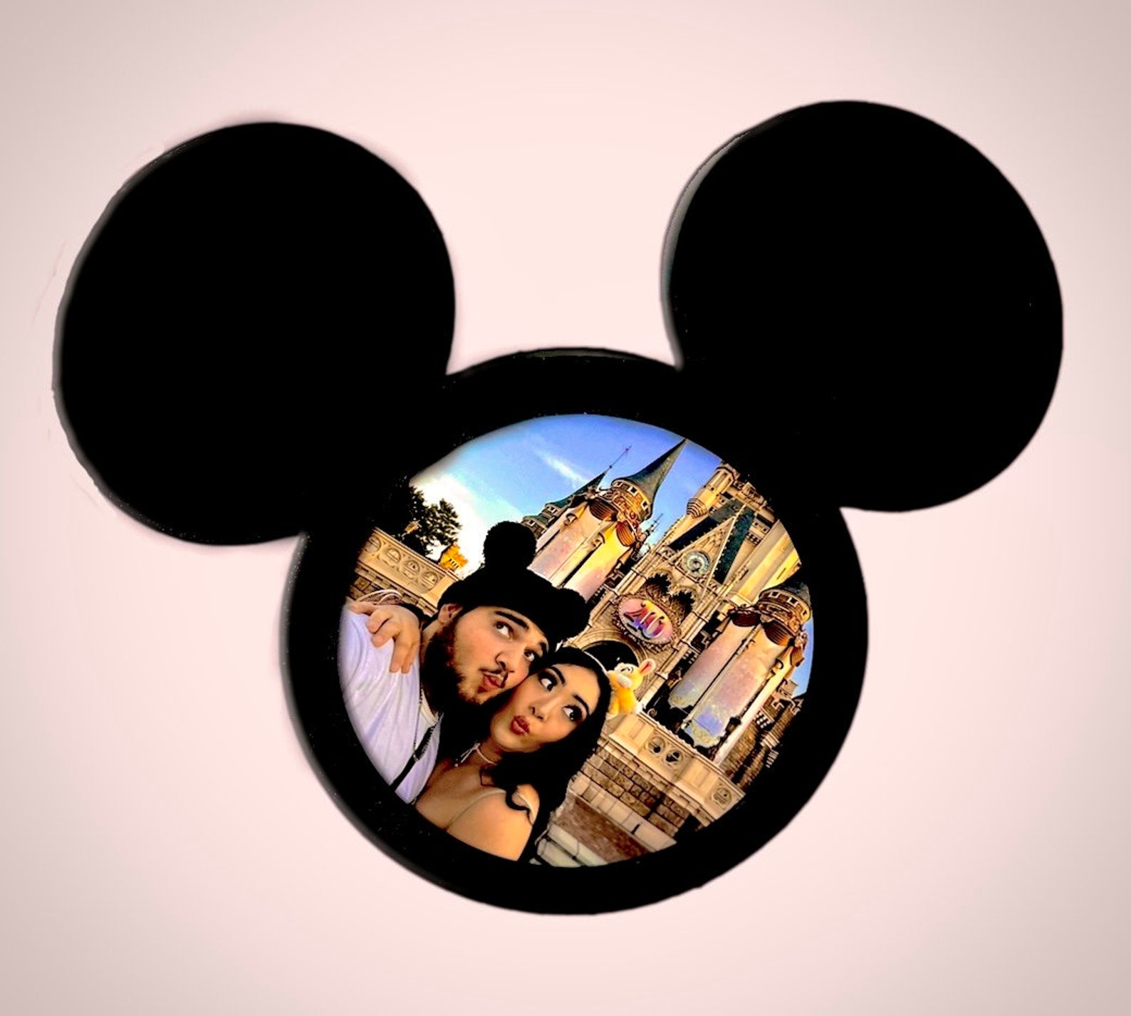 Mickey Mouse Ears Picture Frames W/ Photo Prints - Etsy