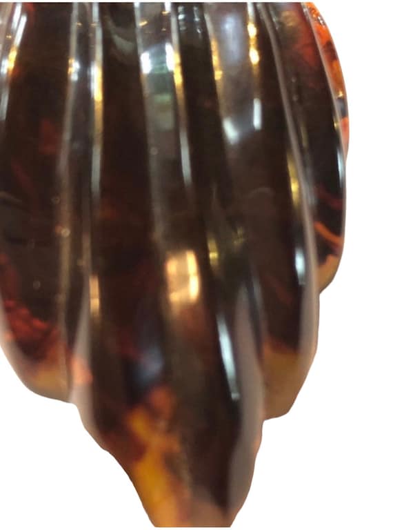 Beautiful Vintage bakelite tortoise shell chunky carv… - Gem