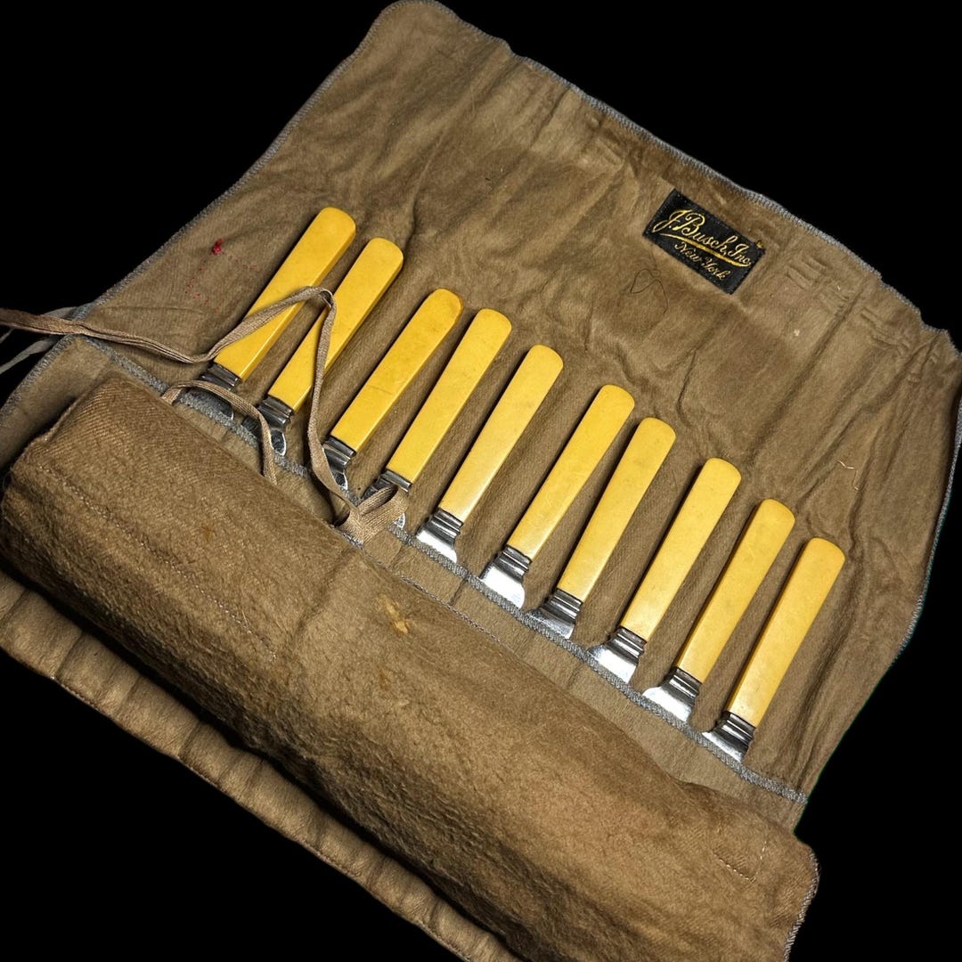 22 Alpha Harrison Bros & Howson Sheffield England Celluloid Handled ...