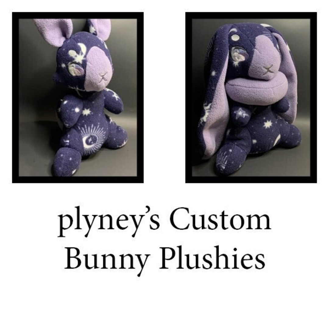 Custom Bunny Plush - Etsy