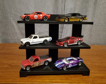 Stand for 10 Cars Hot Wheels Car Display Stand 1/64 Scale Model Car ...