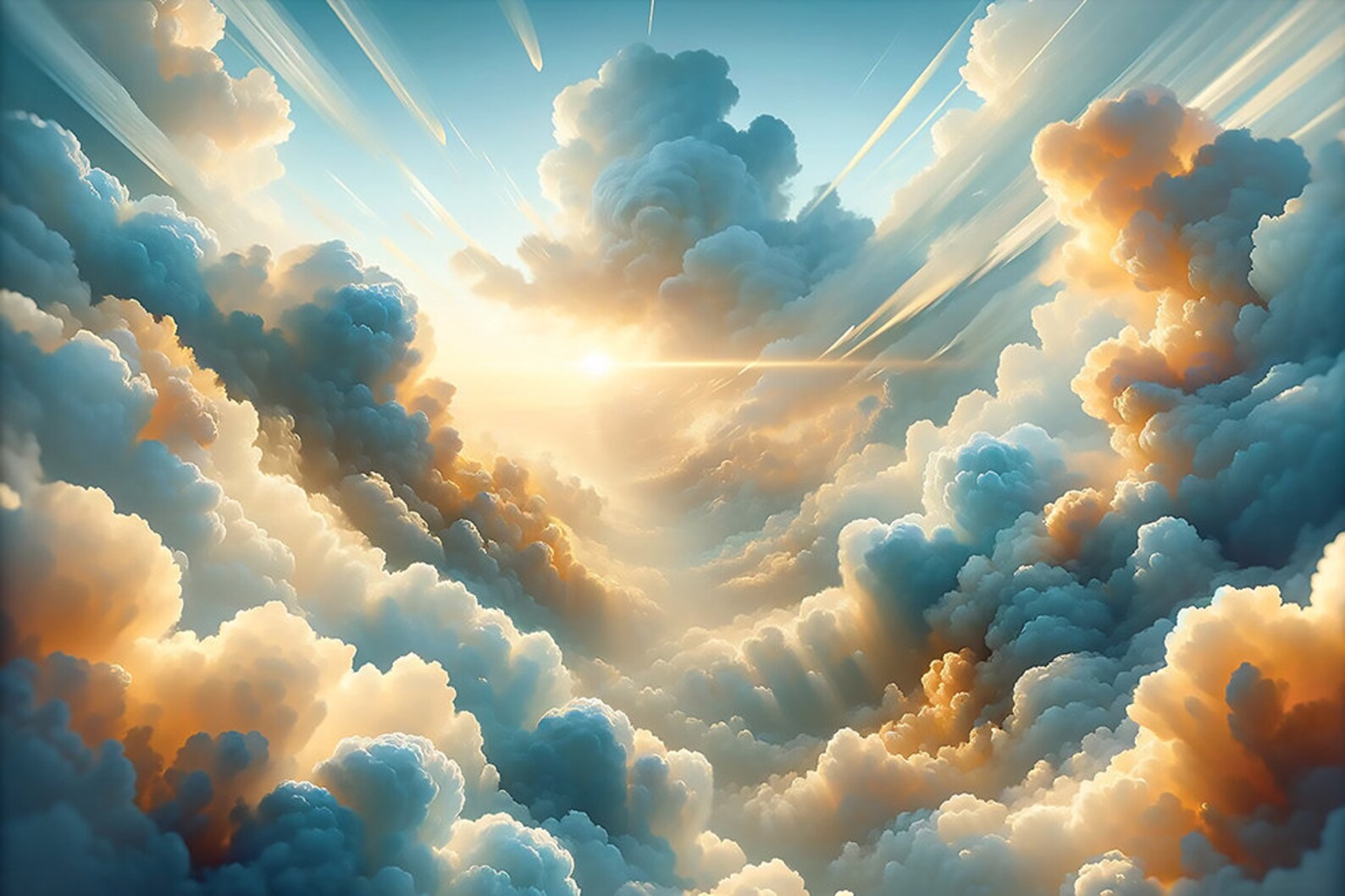 Celestial Drift, Digital Download, Large Abstract Print, Printable Wall ...