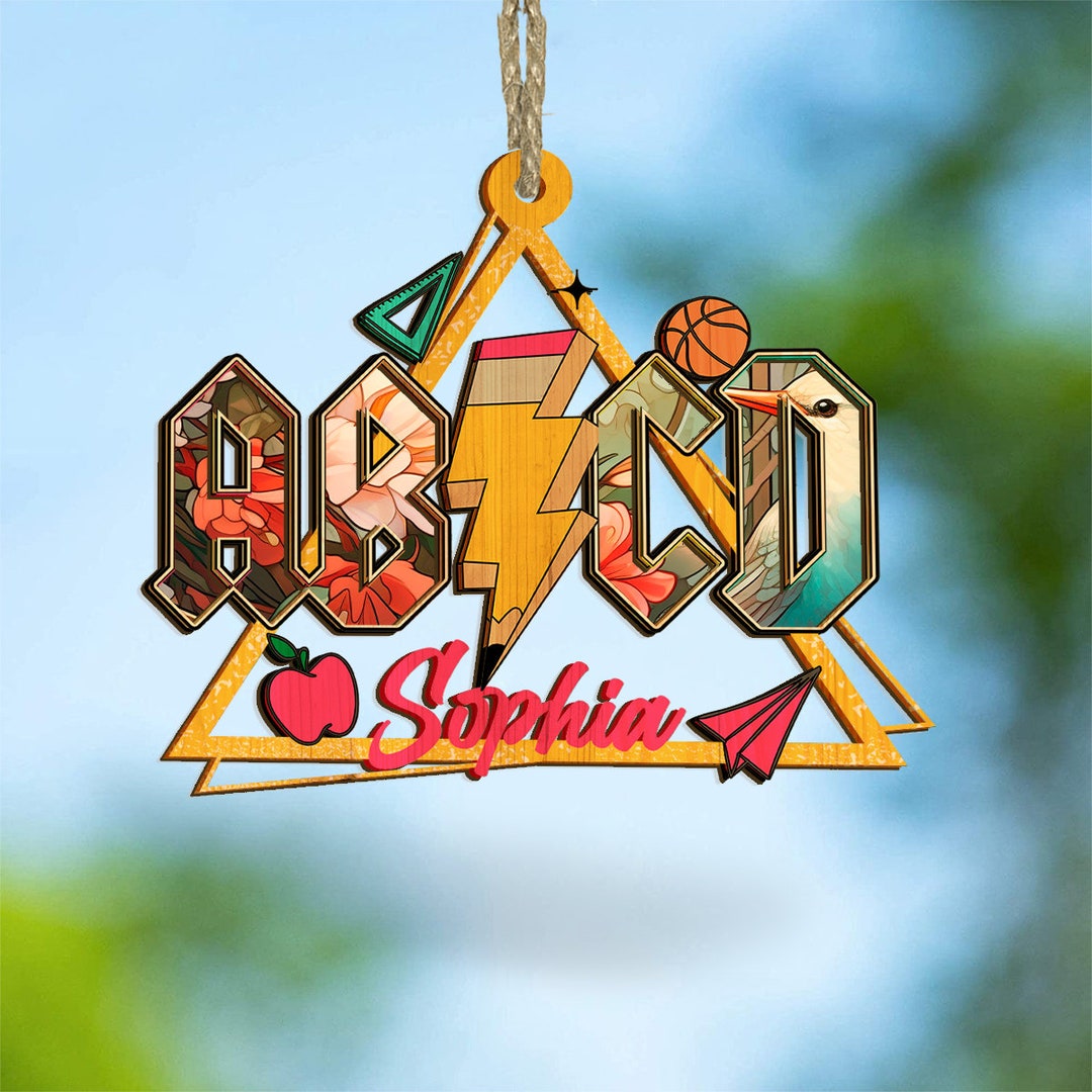 Personalized Teacher Gift, ABCD Teacher, Gift for Teacher, Back to ...