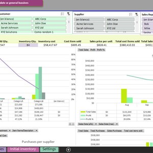 Ultimate Inventory-stock Management Tracker Template/ Interactive ...
