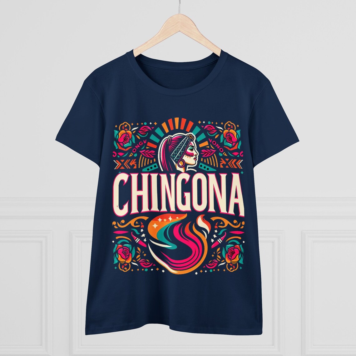 Chingona Mujer Latina Powerful Latin Woman Native Elements Mexico Women ...