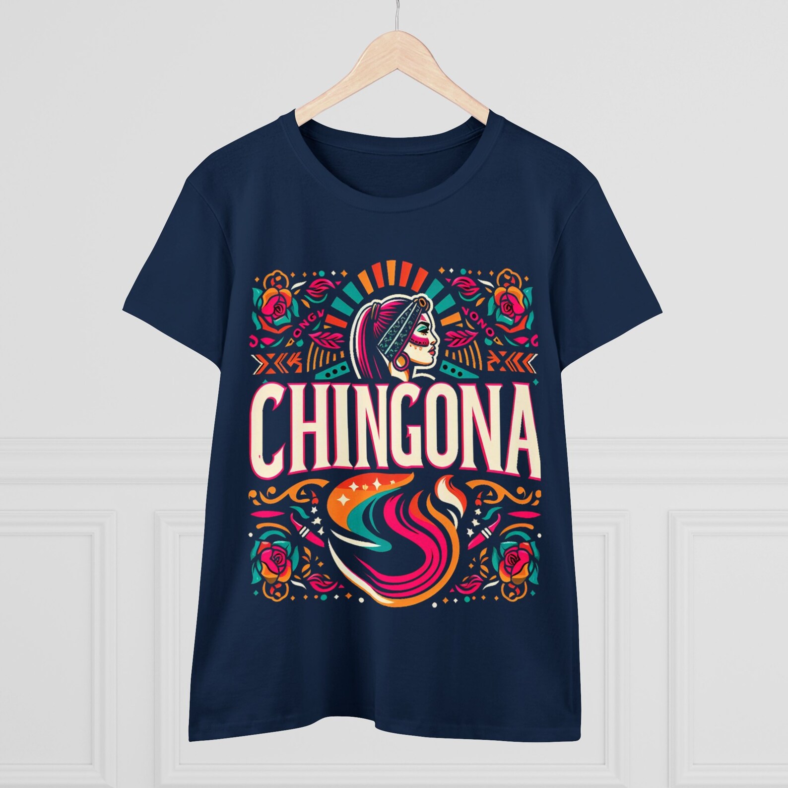 Chingona Mujer Latina Powerful Latin Woman Native Elements Mexico Women ...