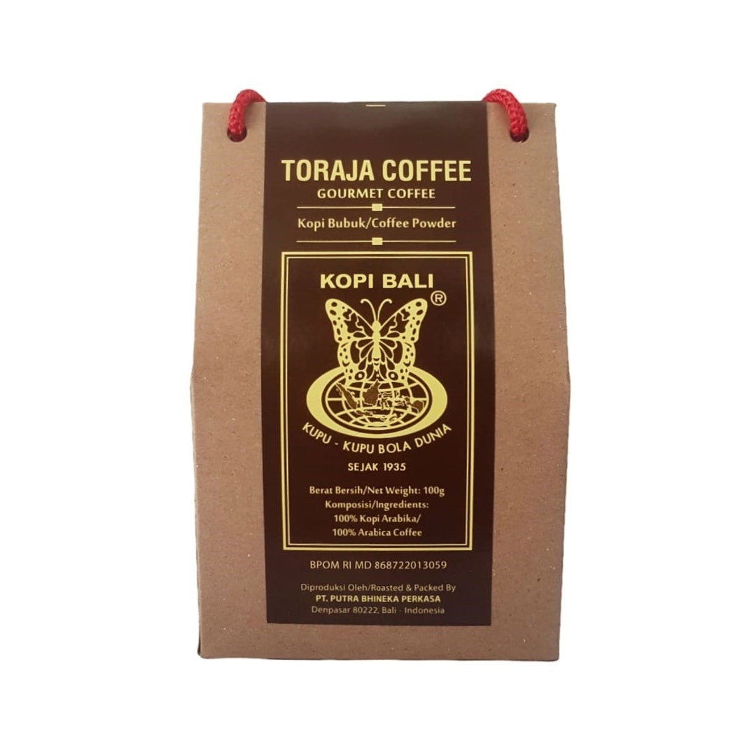 Toraja Coffee Powder. Organic, Natural, and Gourmet Coffee From Toraja ...