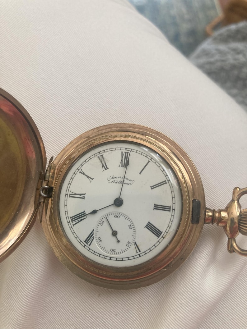 Vintage American Waltham Pocket Watch - Etsy