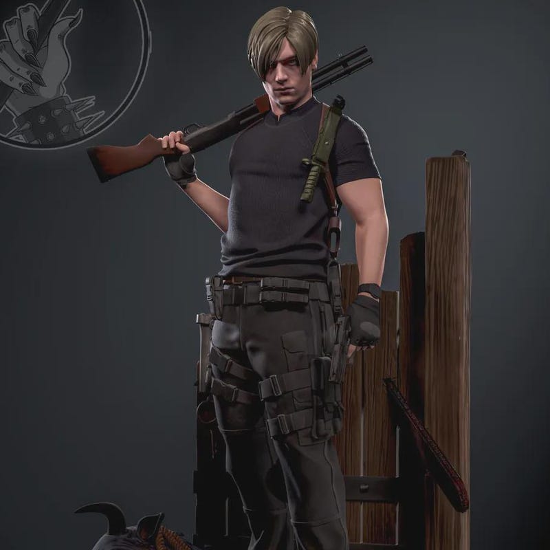 Leon Kennedy Figures - Etsy