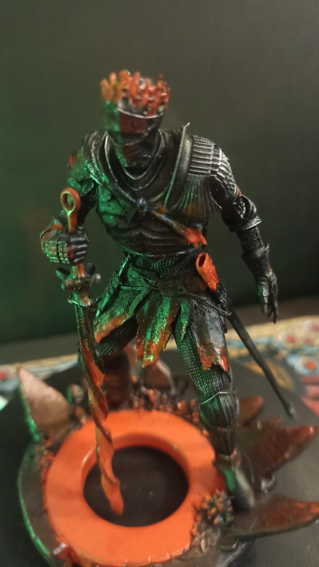 Soul of Cinder Statue | Dark Souls Miniature | Hand-painted Resin ...