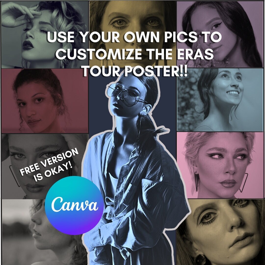 Taylor Swift, the Era's Tour Poster, Era's Tour Wall Art, Custom ...