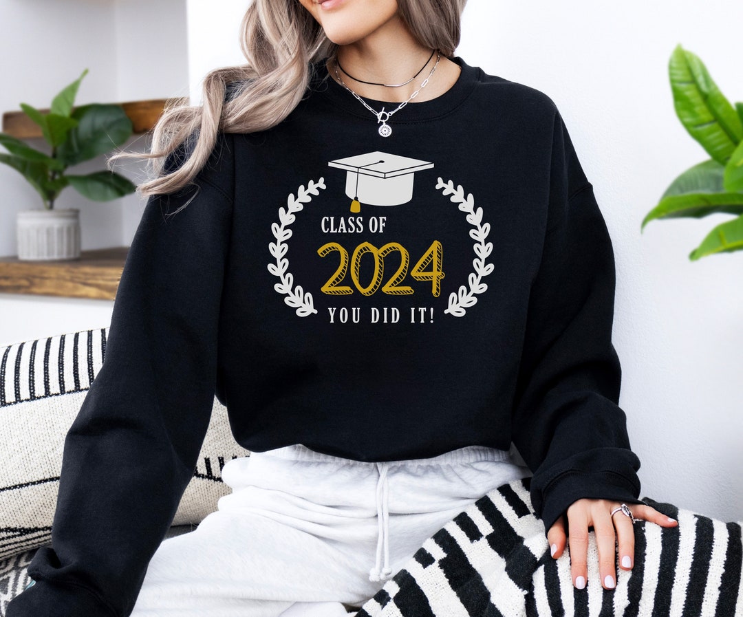 Custom Graduation Sweater 2024, Sweatshirt for Students, Graduation ...