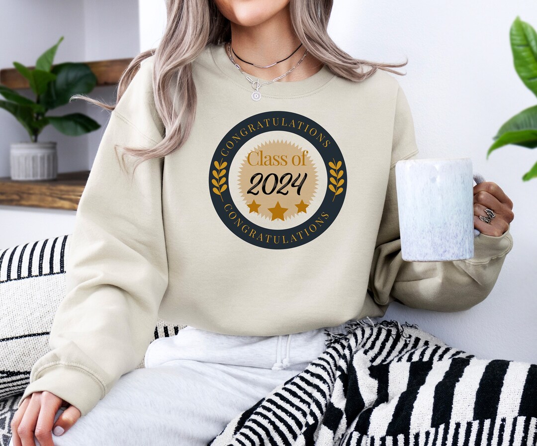 Custom Graduation Sweater 2024, Sweatshirt for Students, Graduation ...