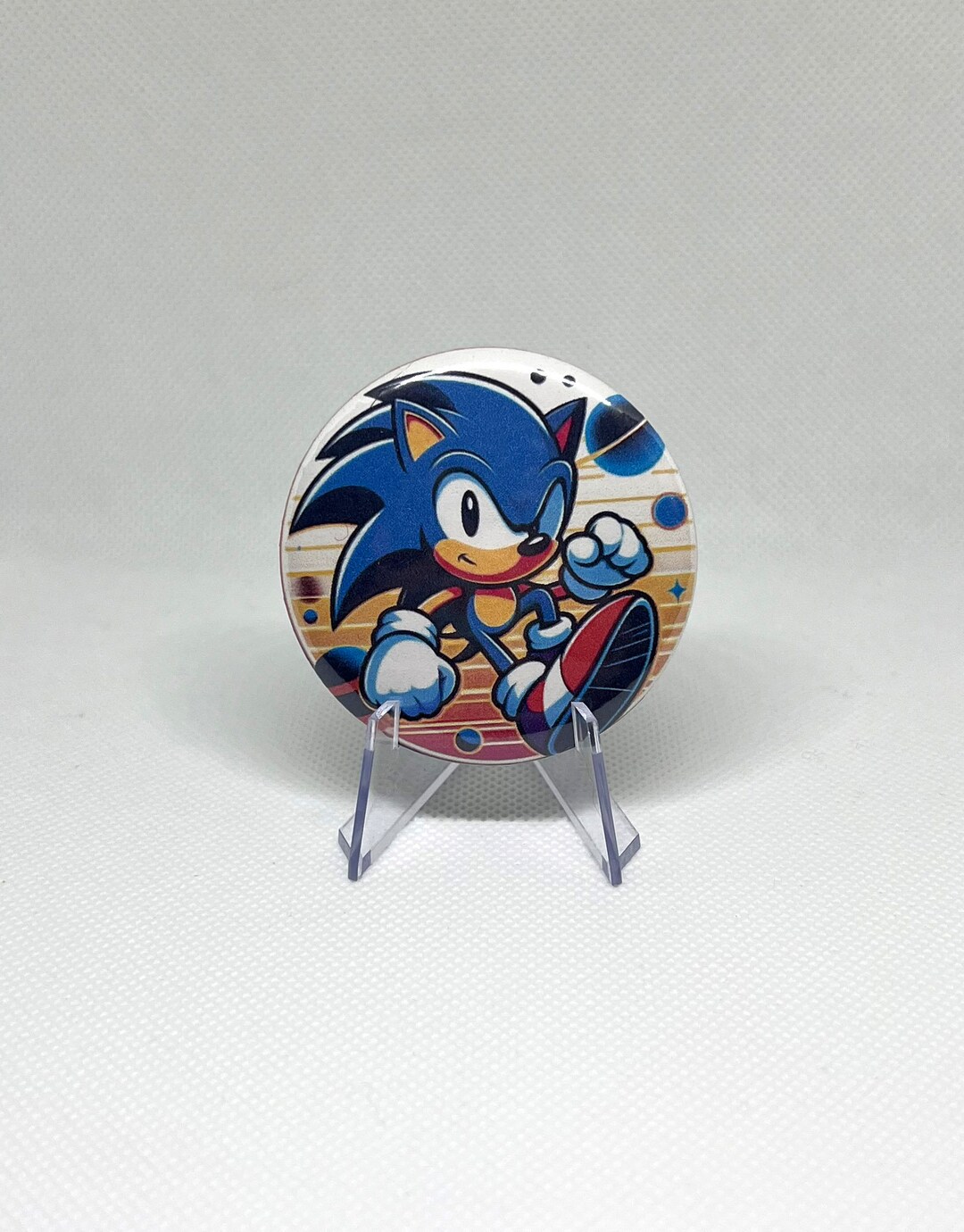 Sonic the Hedgehog 2.25 Pinback Button Sega Video Games - Etsy