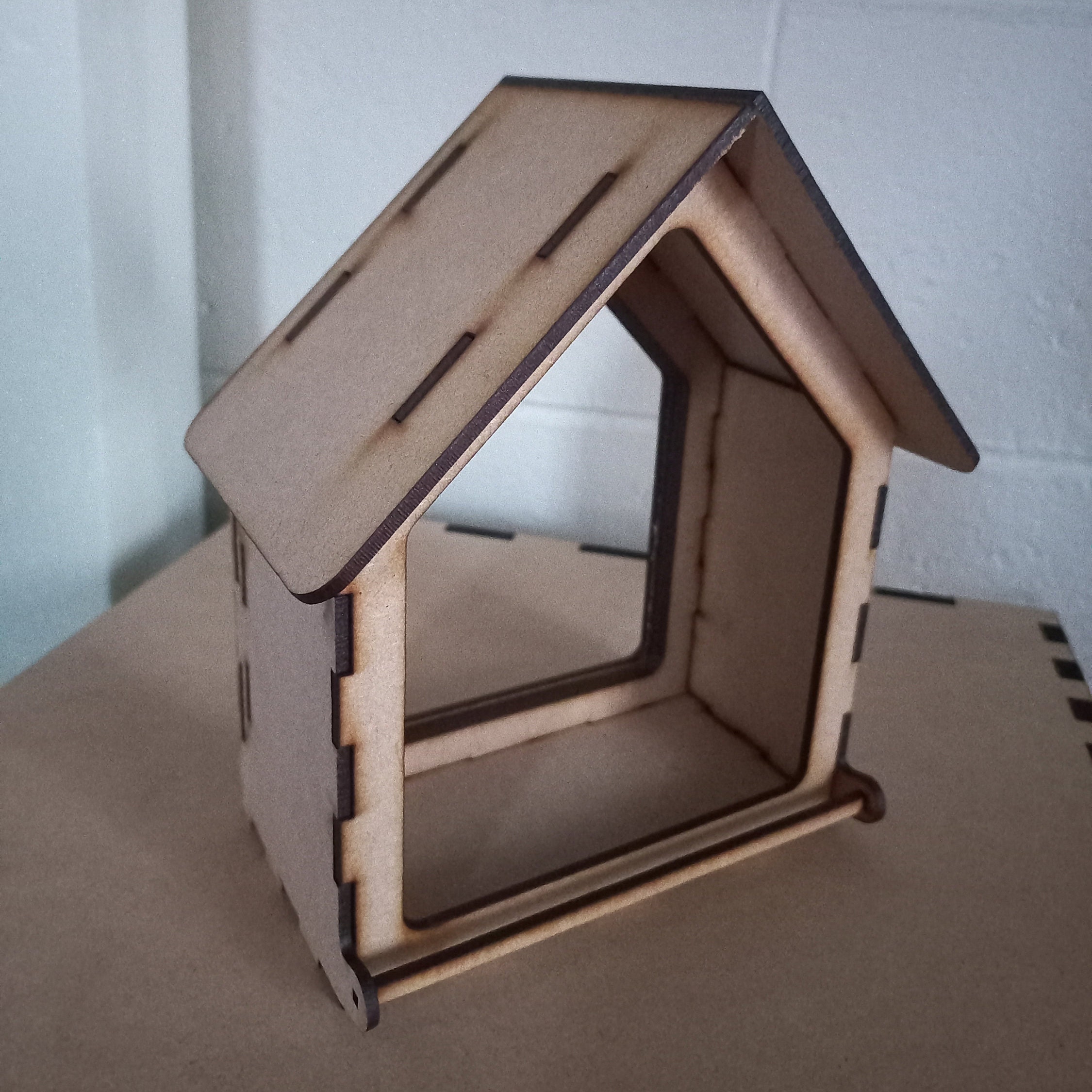 Laser Cut Window Bird Feeder. DXF, SVG Digital File Download. 3 Mm or 4 ...