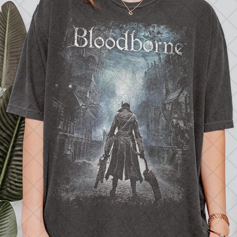Bloodborne Hunter Tshirt - Etsy