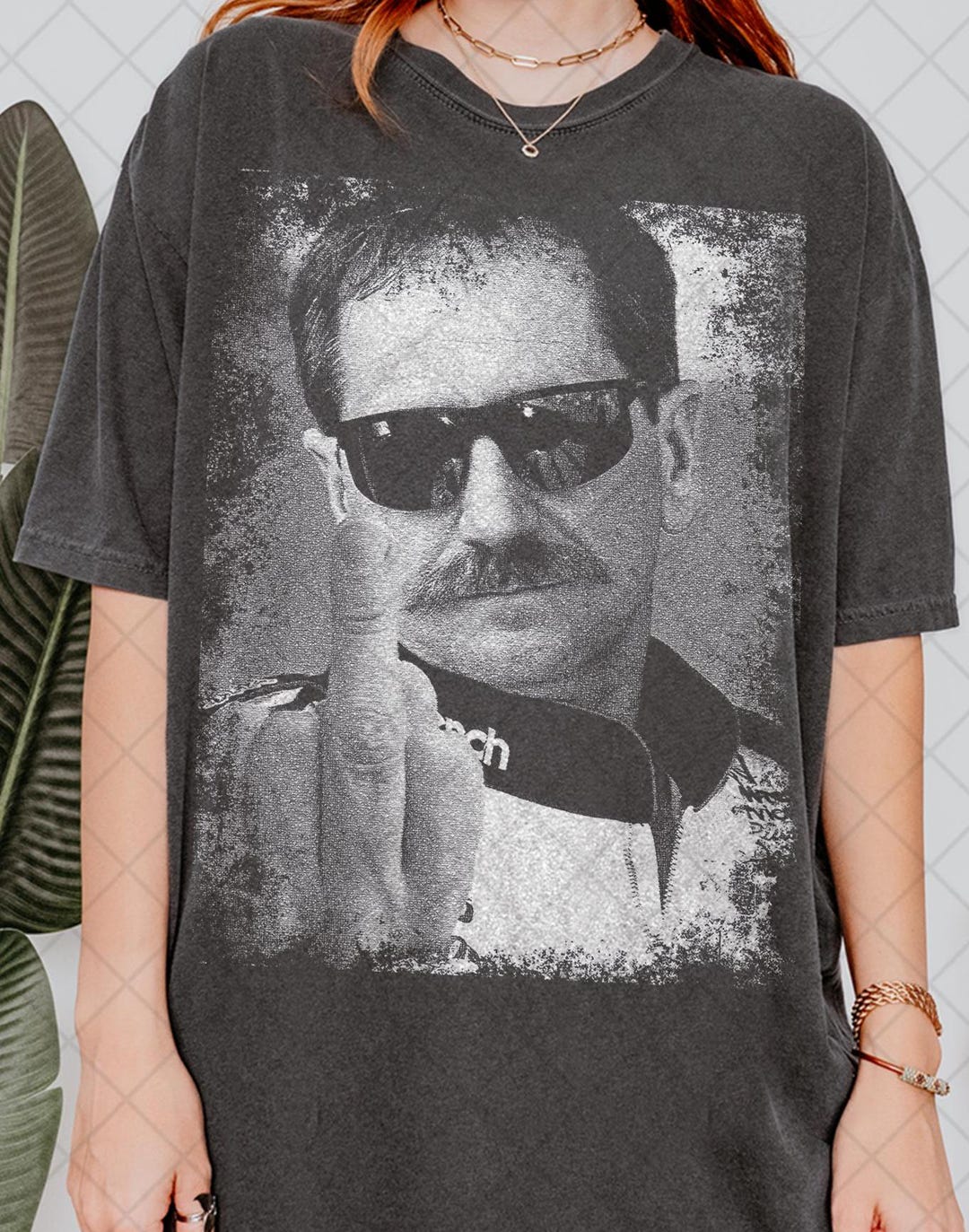 Retro 90's Comfort Colors Dale Earnhardt Middle Finger T-shirt, Funny ...