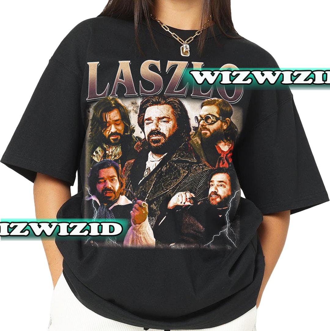 Retro 90's Laszlo Homage Shirt , Lazslo Cravensworth Graphic Shirt ...