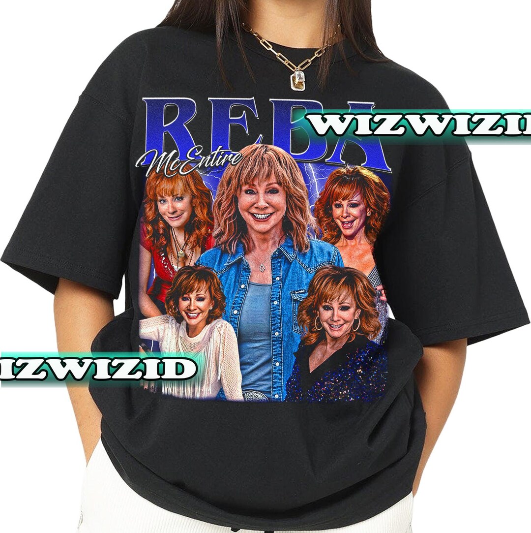 Retro 90's Reba Mcentire Homage T-shirt, Reba Mcentire Fan Tee Graphic ...