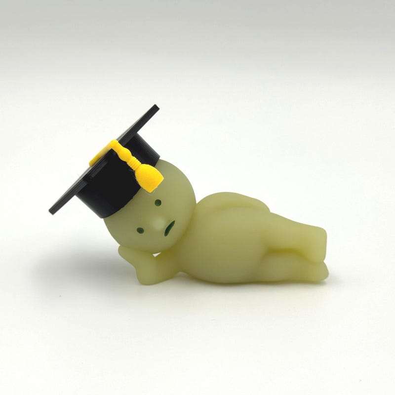 Smiski Graduation - Etsy
