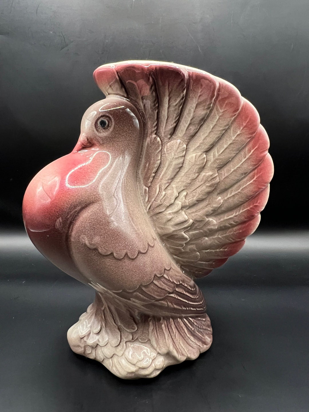 Vintage Royal Copley Pottery Pigeon Planter Vase MCM - Etsy