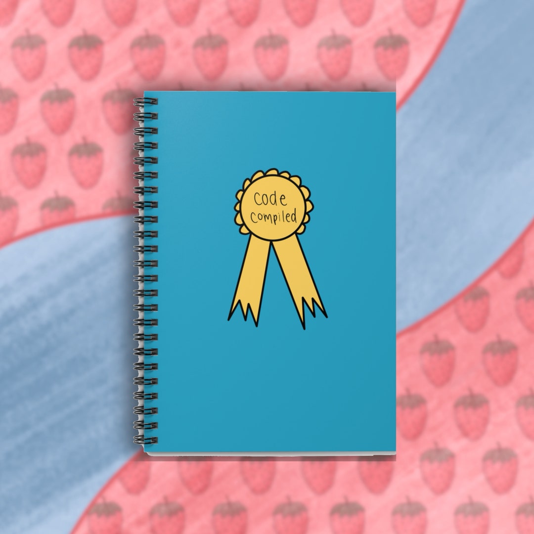 Funny Code Compiled Notebook: Software Engineer Gift - Etsy