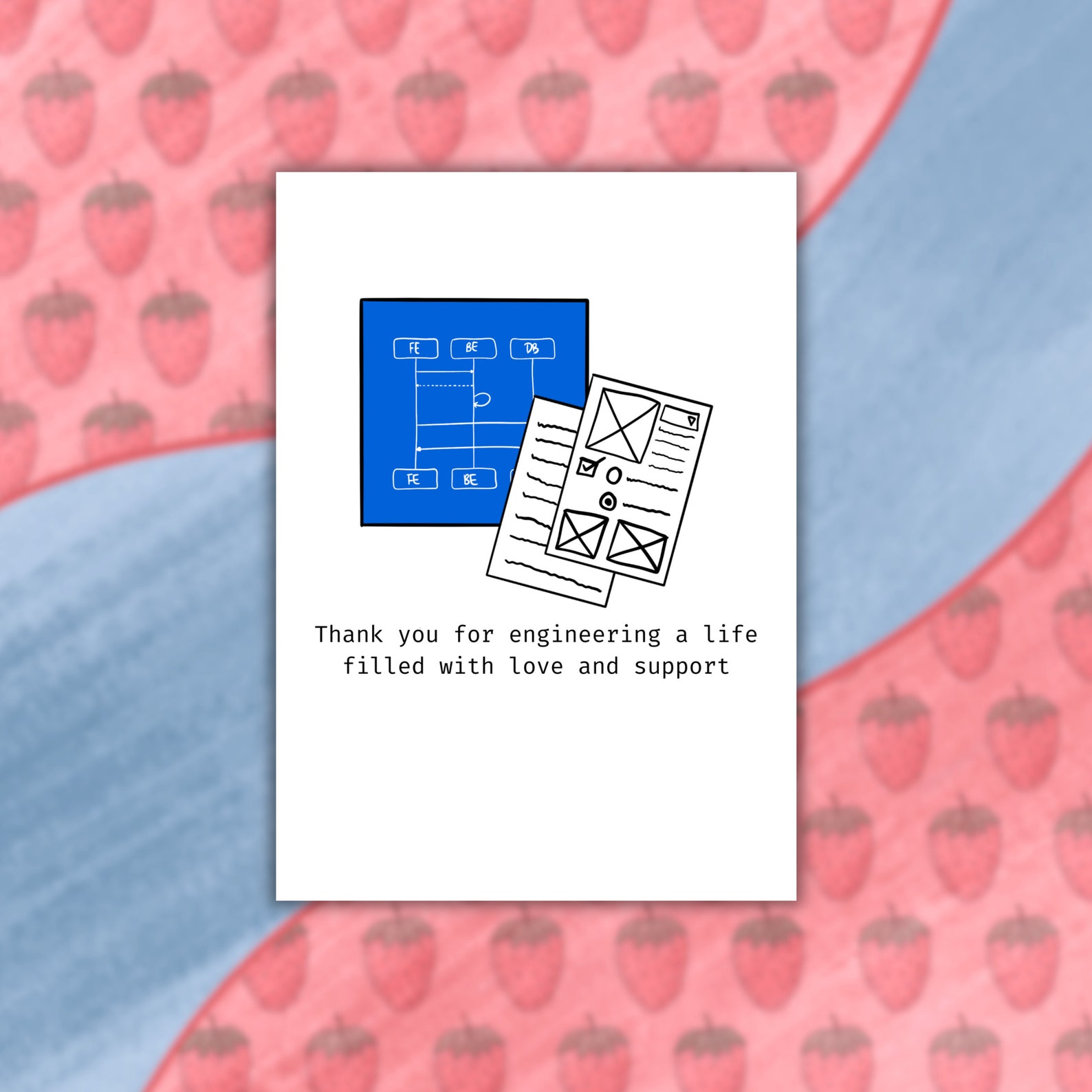 Father's Day Card STEM Fathers Day Card Engineer Father's Day Card ...