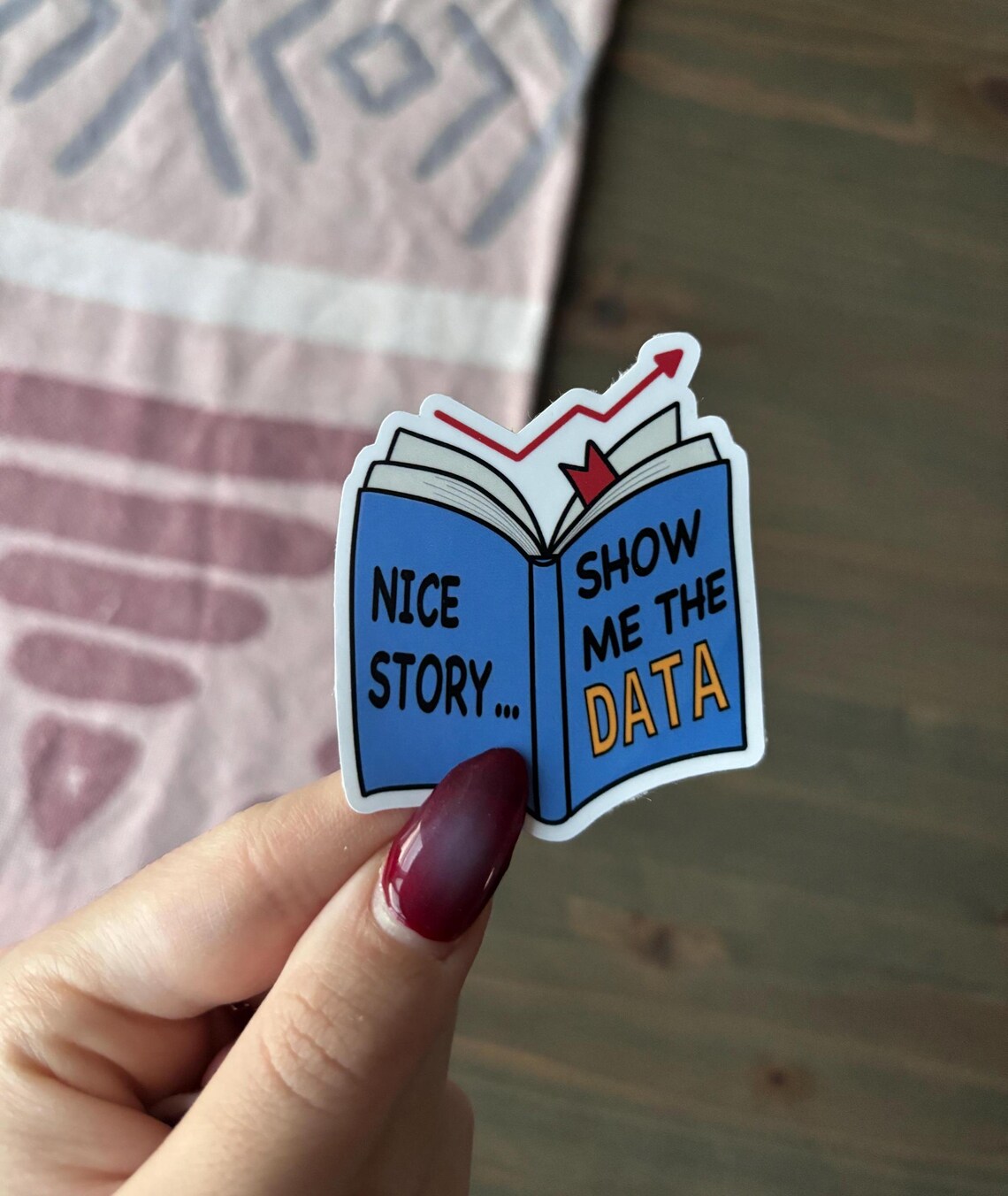 Data Science Sticker, Show Me the Data, Funny Analytics Sticker, STEM ...