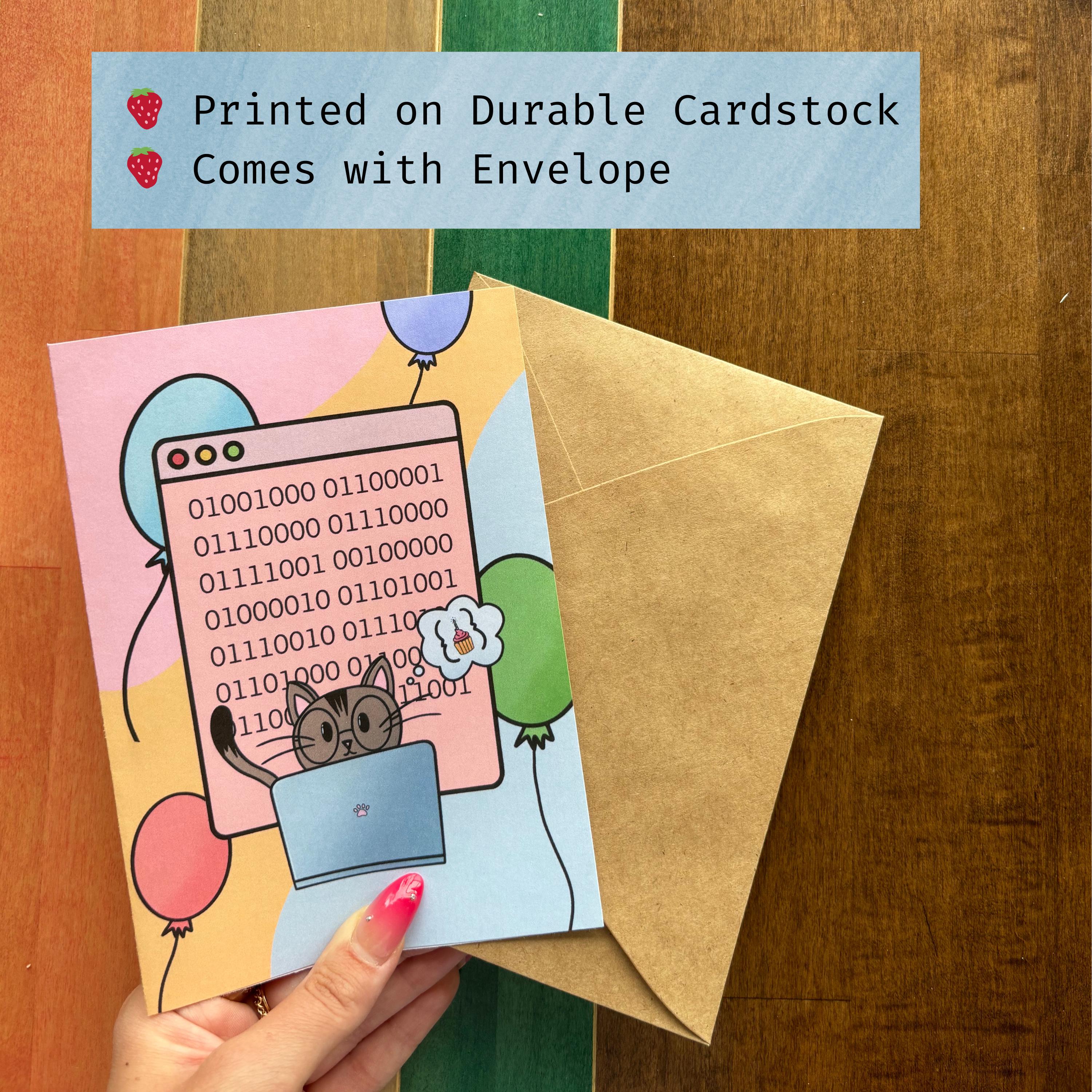 Happy Birthday Card Happy Birthday Software Engineer Happy Birthday ...