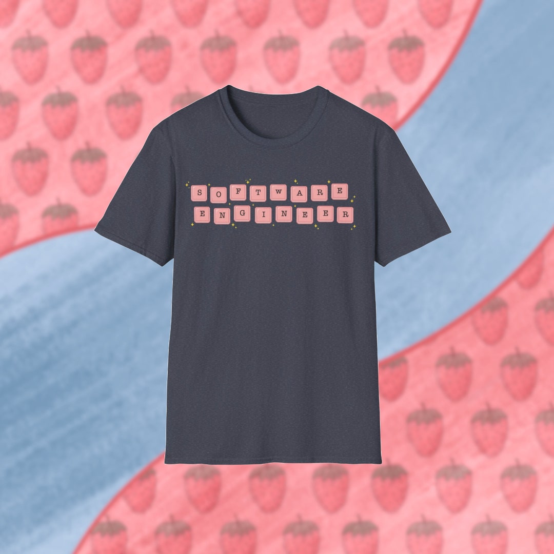 Software Engineer Shirt, Keyboard Keys Design, Cute Tech Tee ...