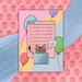 Happy Birthday Coder Card: Cat Binary Design - Etsy