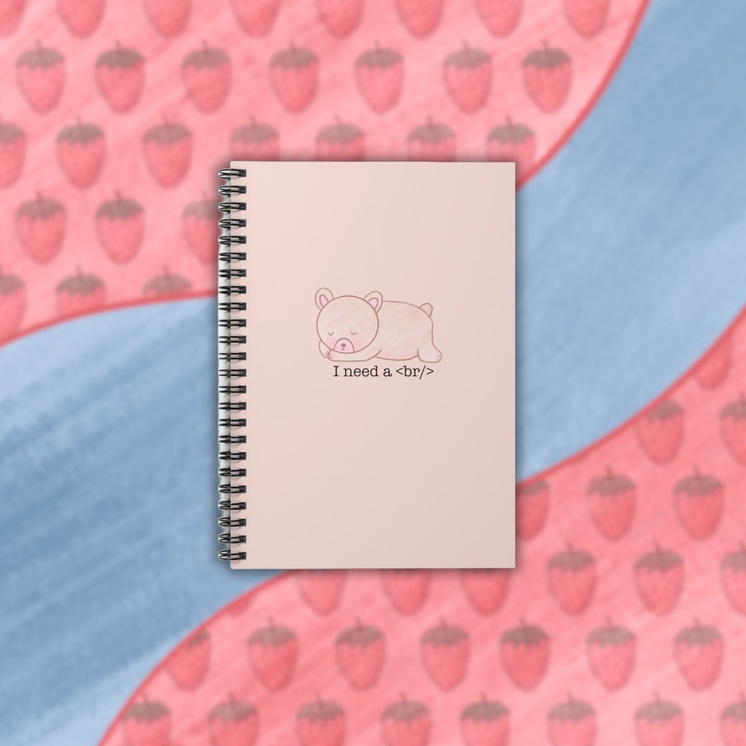 Tech Software Engineer Notebook Cute Coder Tech Accessories Coworker ...