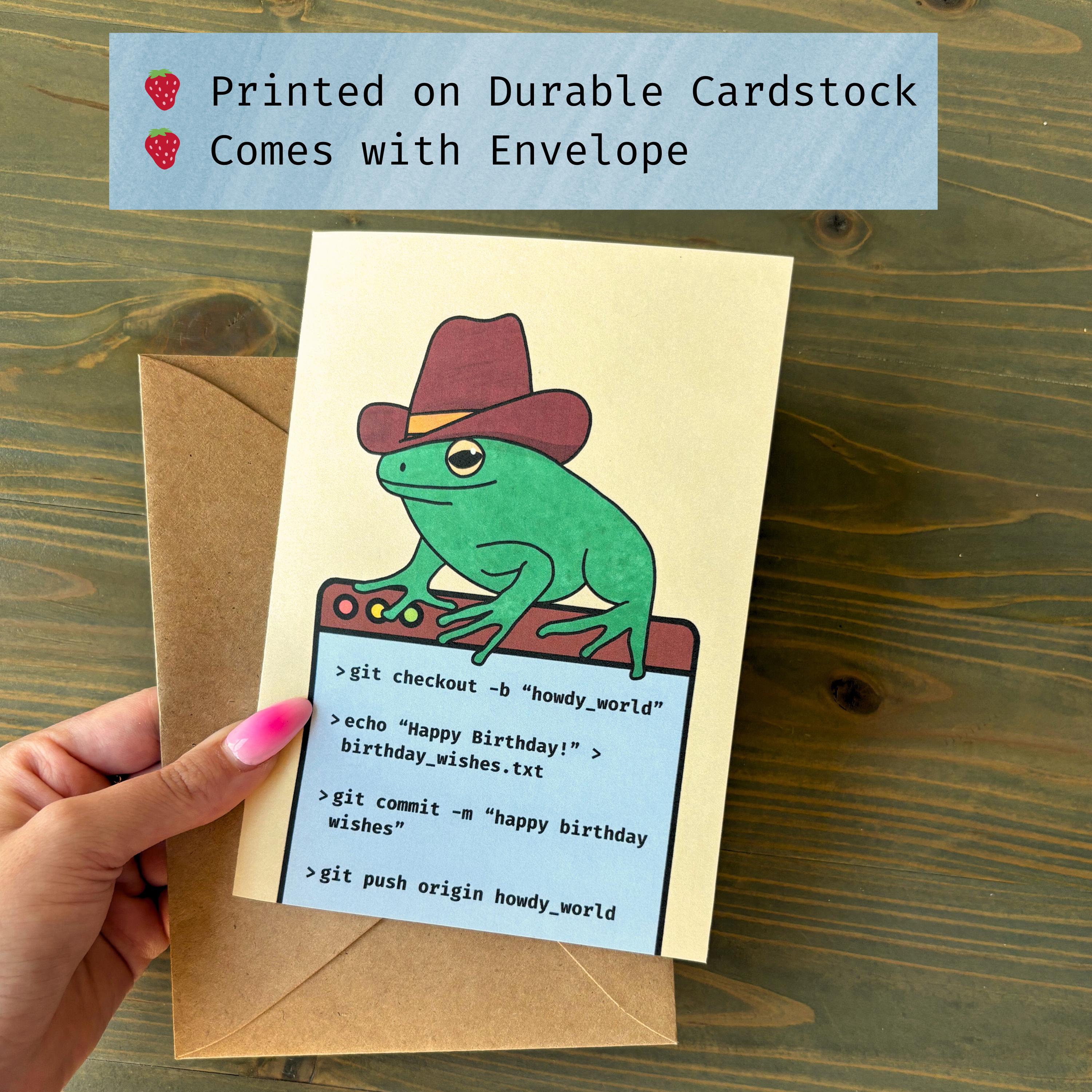 Software Engineer Birthday Card Gift Software Developer Birthday Card ...