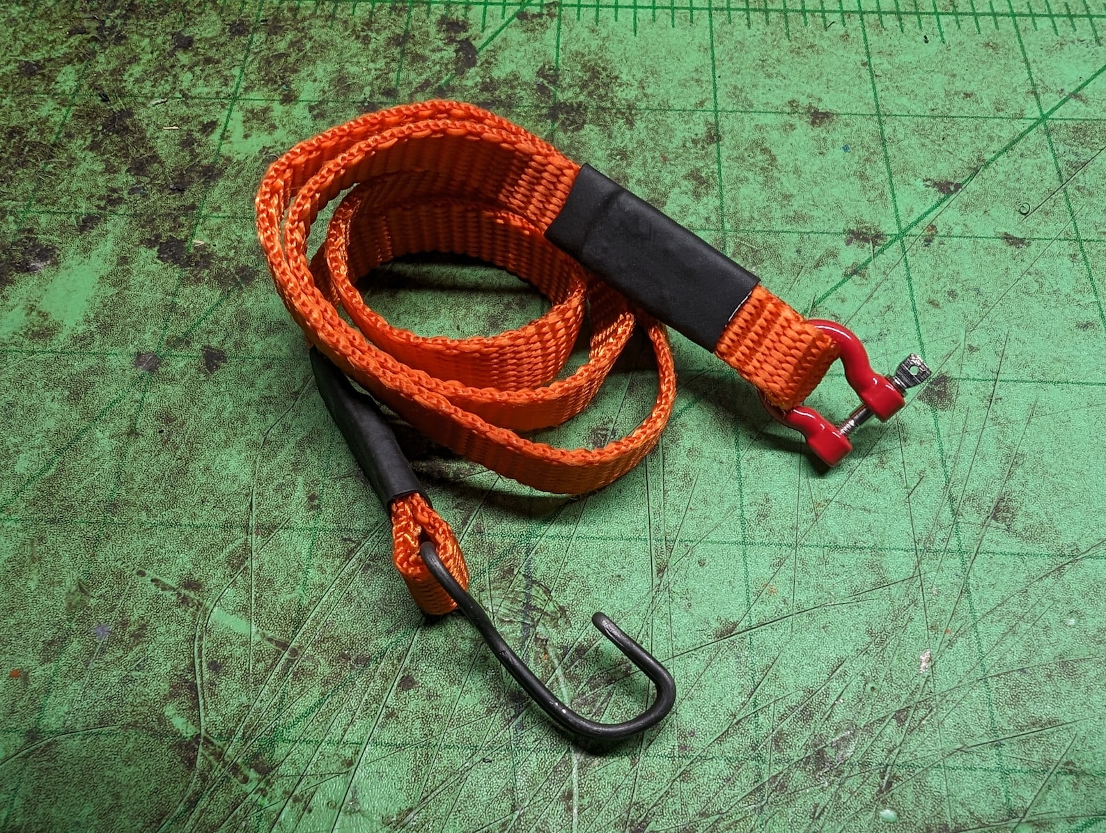 R/C Crawler Bumper Mounted Tow Strap - Etsy