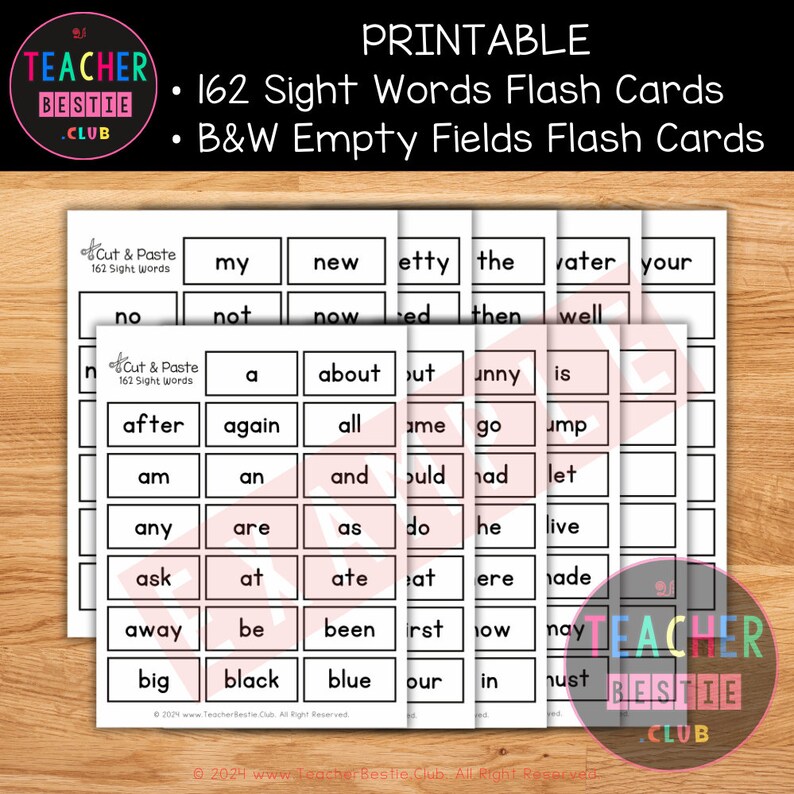 Sight Word Practice, Sight Word Builder, 162 Sight Words, Reading ...