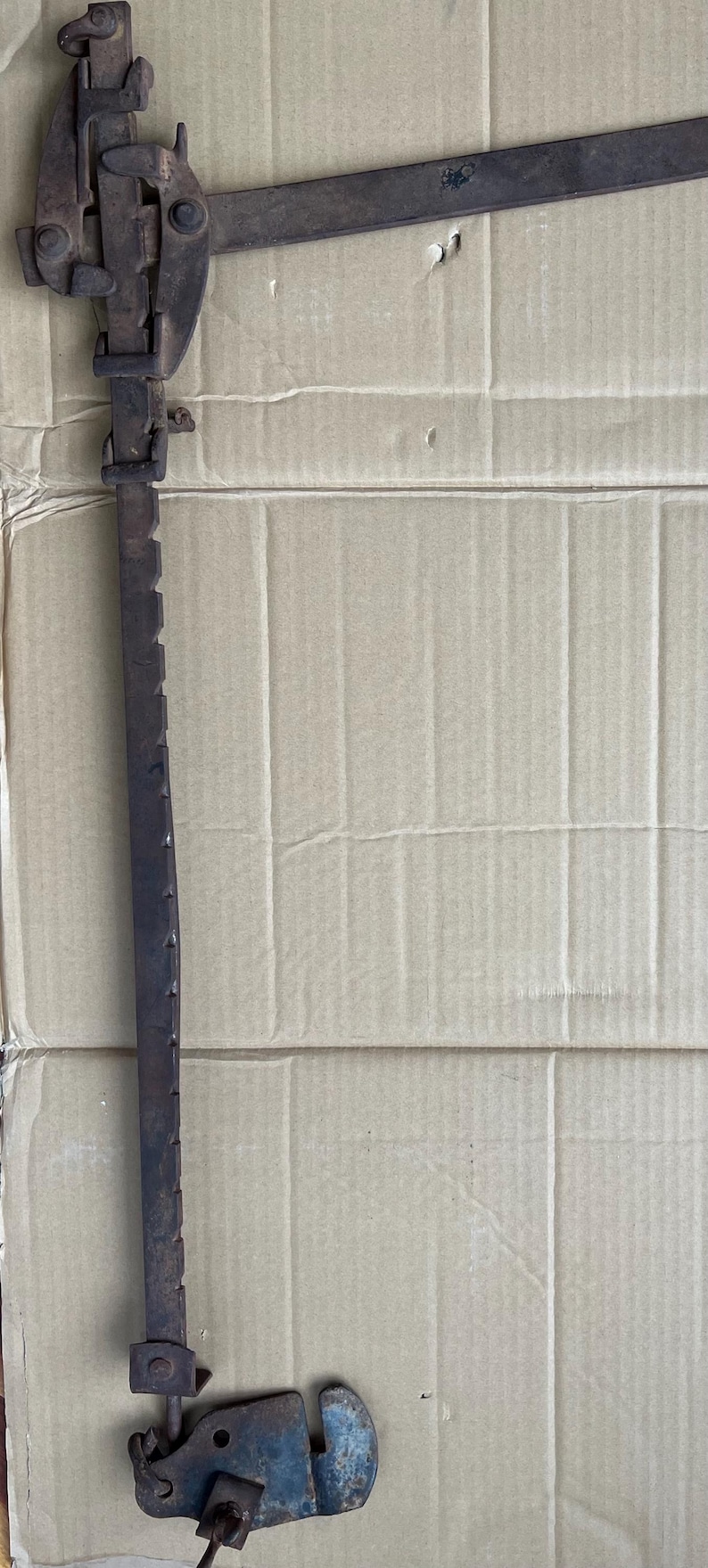 Antique Vintage Cast Iron Fence Post Wire Cranking Ratcheting - Etsy