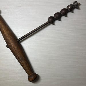 Vintage Antique Hand Auger, Ca. Early 1900's - Etsy