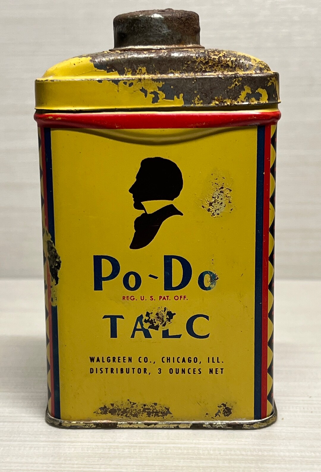 Walgreen Co., Po-do Talc, C. 1920's - 1930's, Vintage - Etsy