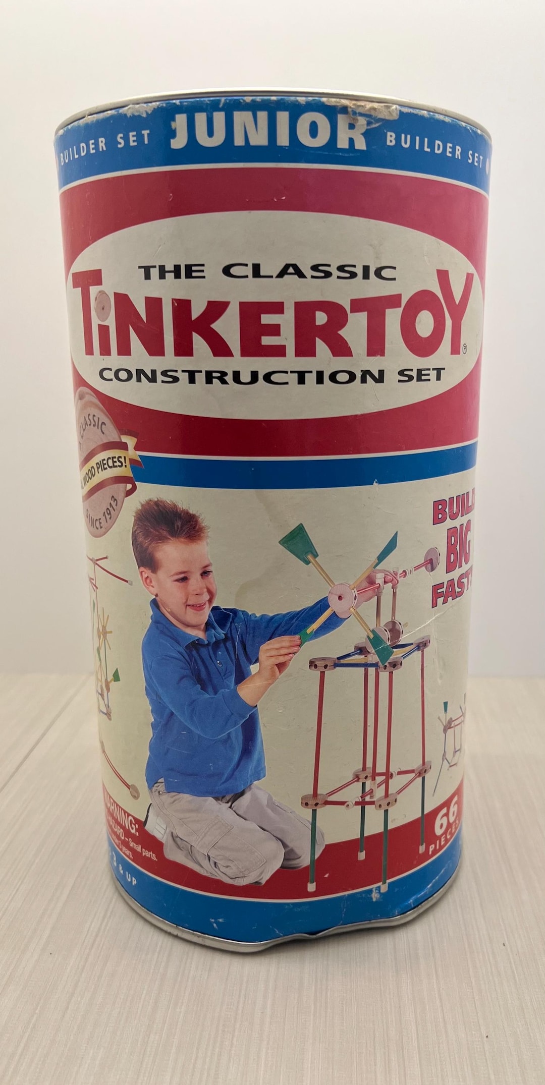 Vintage Tinker Toys in Original Container From Year 2000, Incomplete ...