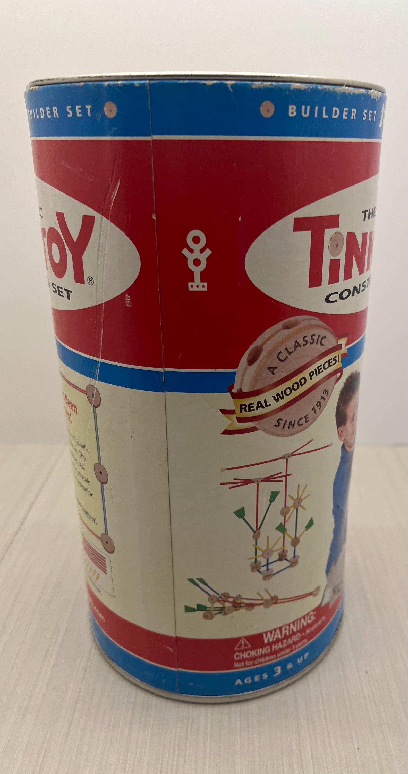 Vintage Tinker Toys in Original Container From Year 2000, Incomplete ...