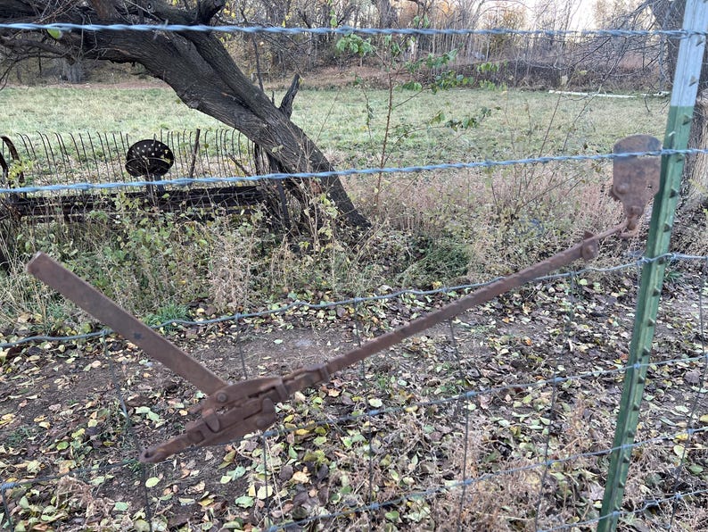 Antique Vintage Cast Iron Fence Post Wire Cranking Ratcheting Tool - Etsy