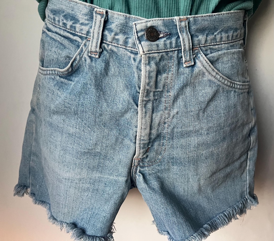 Vintage Levi’s Orange Tab Cutoff Shorts | 1970s Mid-rise Frayed Denim ...