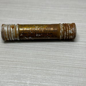 Benzedrine Inhaler Tube Empty - WWII Empty Ca. 1940's - Etsy